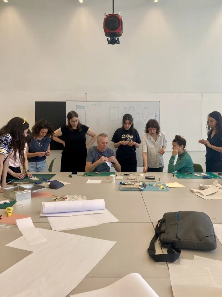 Bezalel Academy and Umprum connected through book binding | UMPRUM